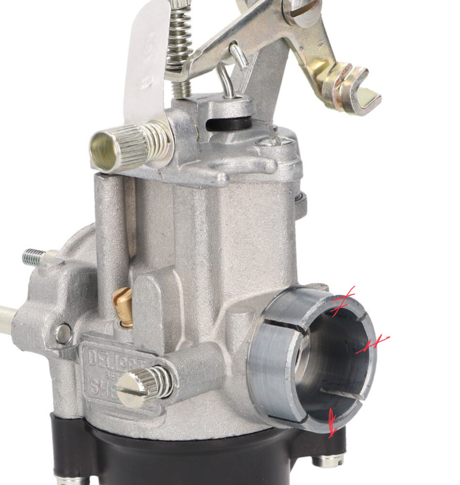 Modern Vespa : Carburetor for small frame 75cc