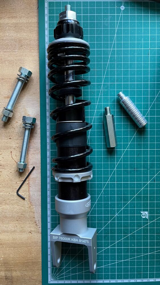 Modern Vespa : "Hi Tech" rear shock absorbers