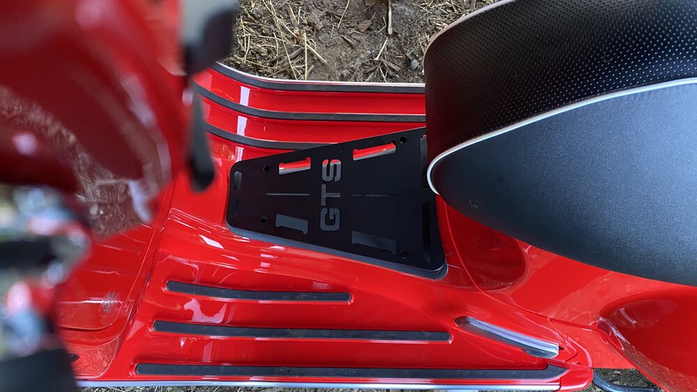 Modern Vespa : Vespa GTS Foot Rack by Classic Racks UK