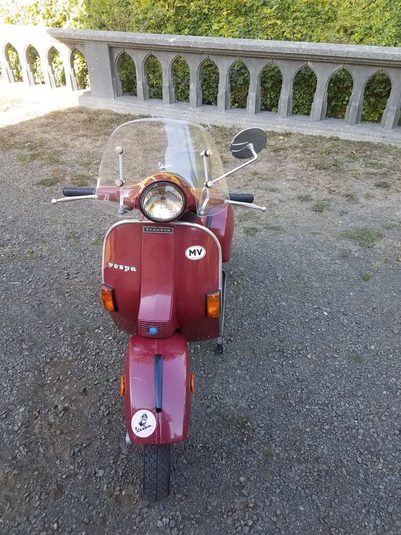 Modern Vespa : Which windscreen?