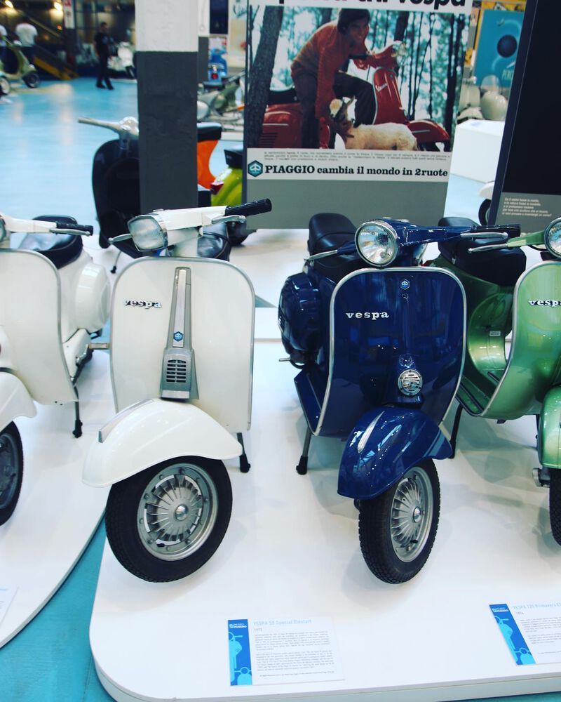 Modern Vespa : Museo Piaggio, Pontedera Italy