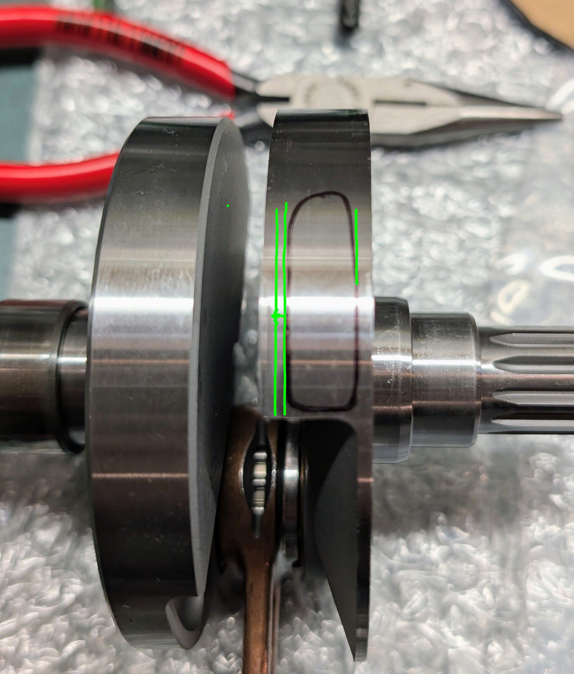 Modern Vespa : VMC Crono and SIP Long Stroke crank in PX150E
