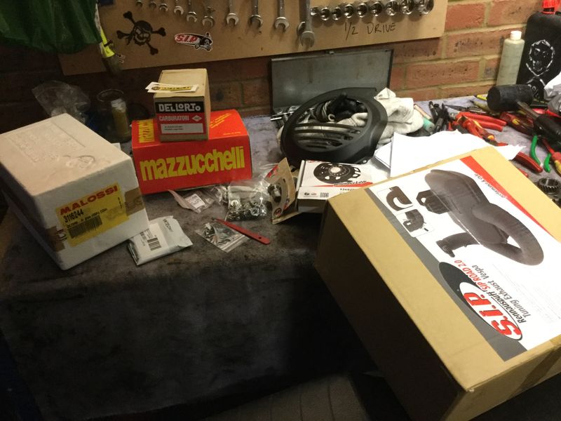 Modern Vespa : next project Px 125 engine build