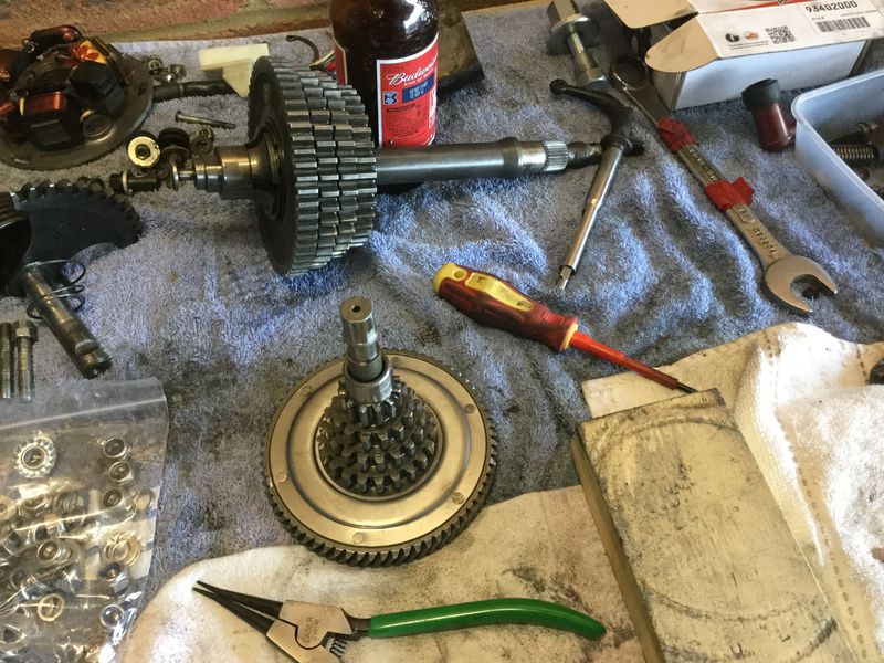 Modern Vespa : next project Px 125 engine build