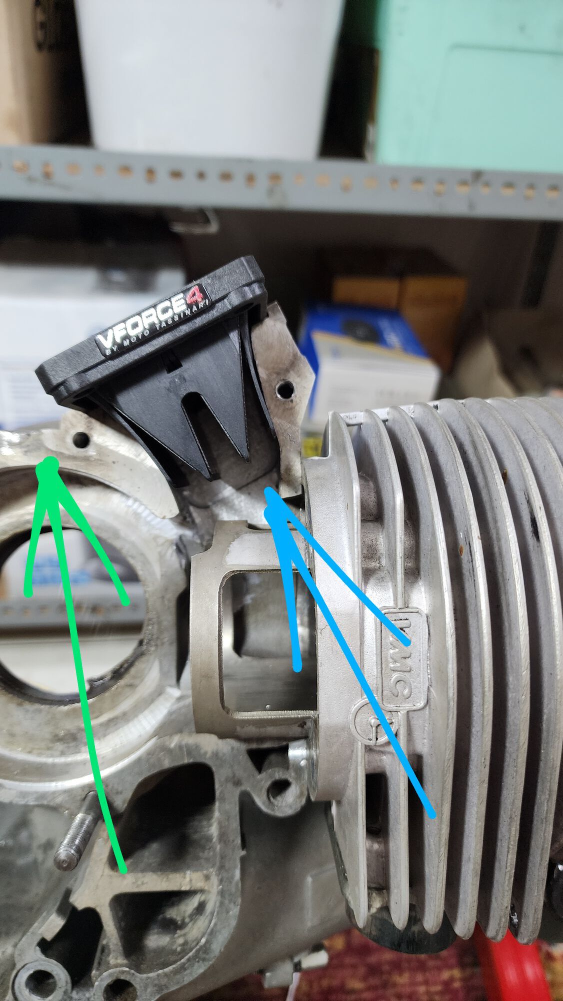 Modern Vespa : ISO wisdom - engine block