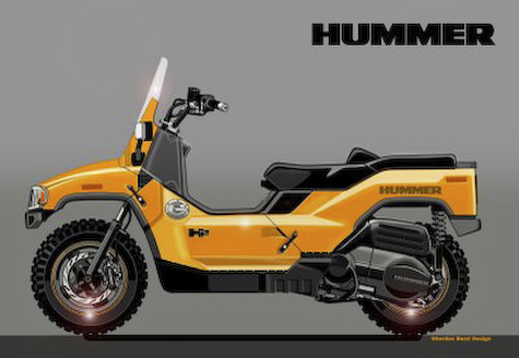 Modern Vespa : NSR - I'm thinking of buying a new Hummer