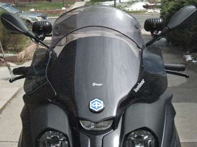 Modern Vespa : Saeng handlebar mount wideview mirrors