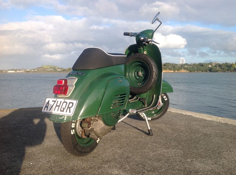 Modern Vespa : Tidy up of 1979 50s sorta complete-Updated Pics