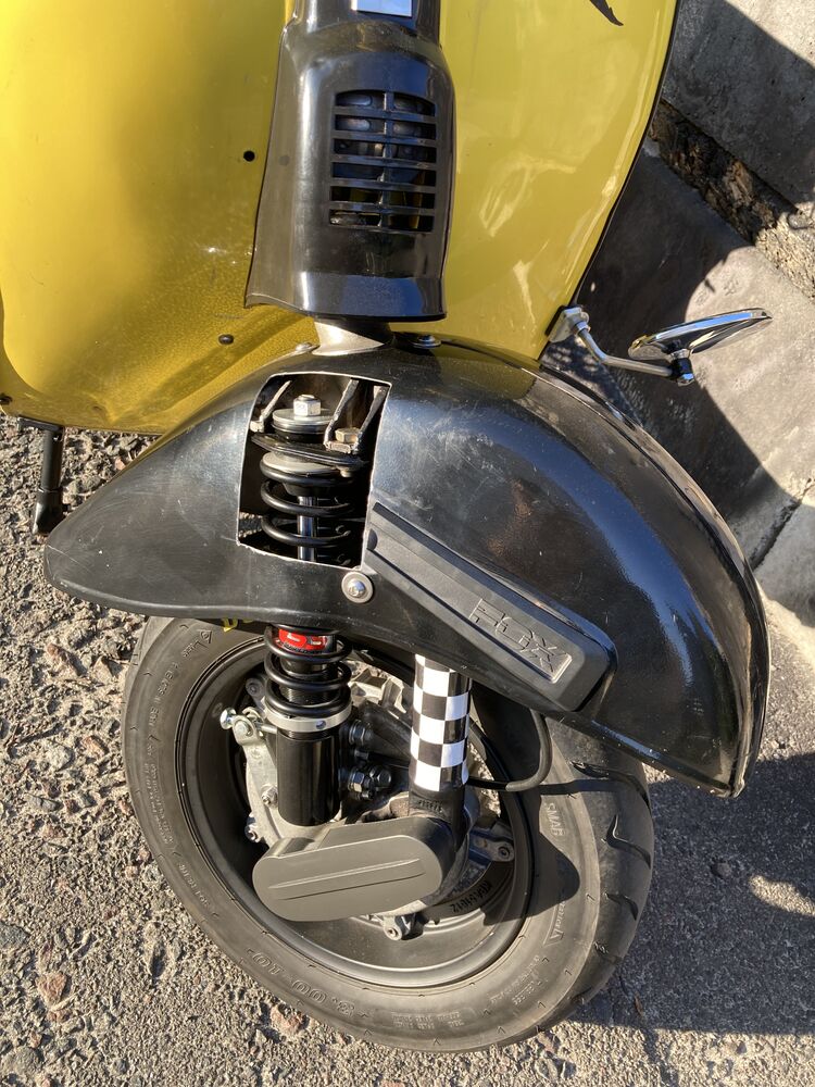 Modern Vespa : Smallframe suspension