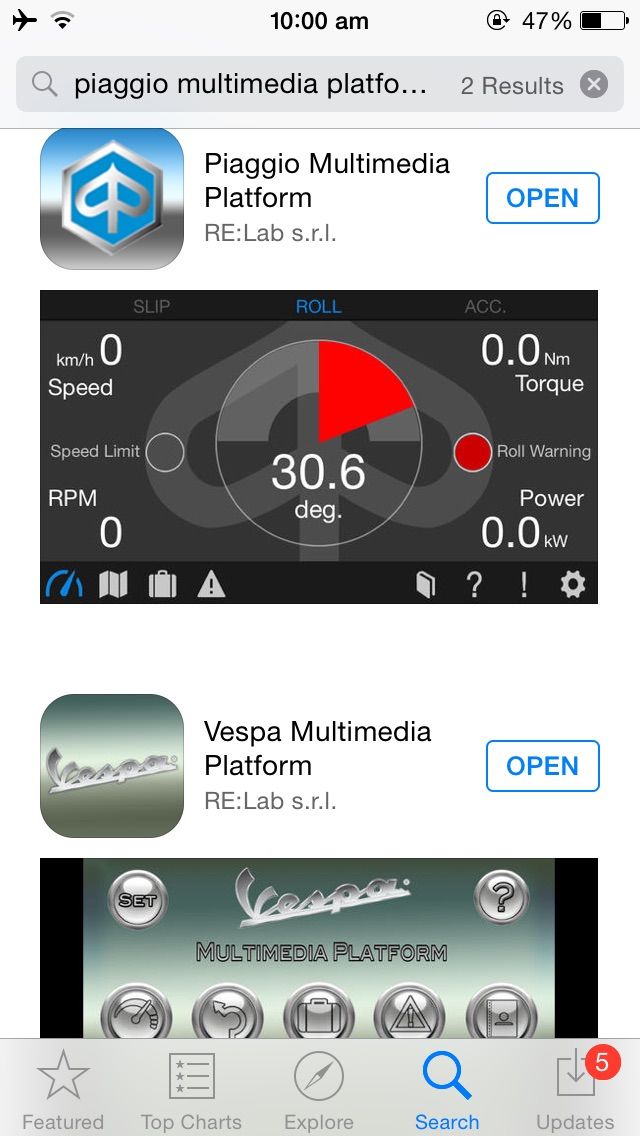 Modern Vespa : Piaggio Multimedia Platform on 2014 GTS 300 ie