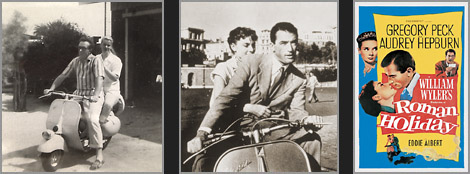 Modern Vespa : What did 'vintage' scooter riders wear back then?