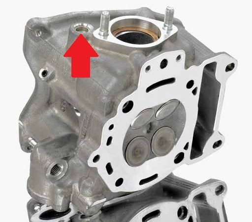 Modern Vespa : Freeze plug