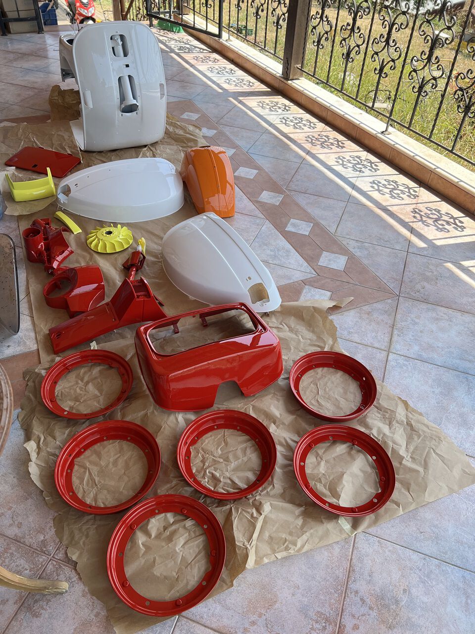 Modern Vespa : The Malossi PX Raffle Vespa