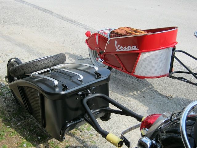 Modern Vespa : Scooter Cargo Trailers + Introduction + My New LXV
