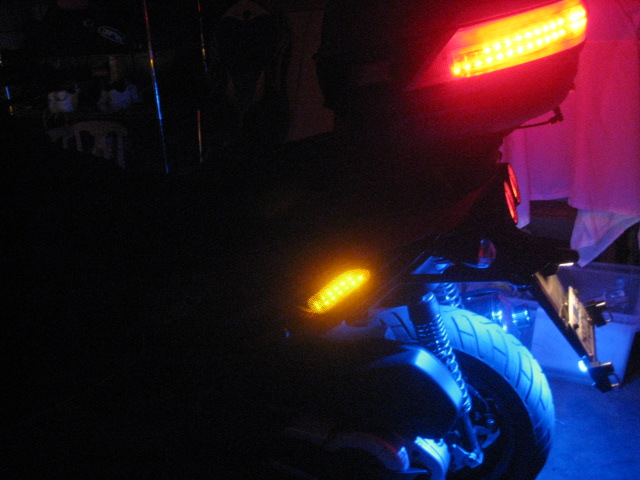 Modern Vespa : Lights, Lights and more Lights (AKA Conspicuous)