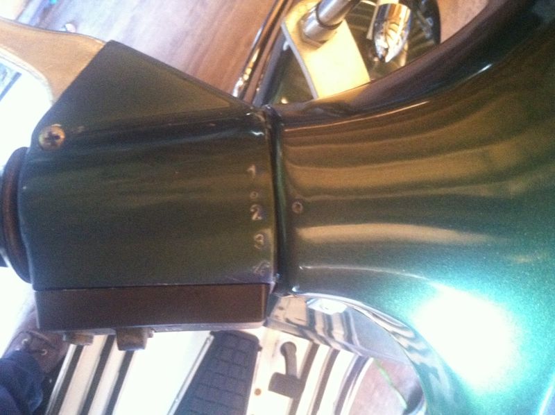 Modern Vespa : Shifter adjustment