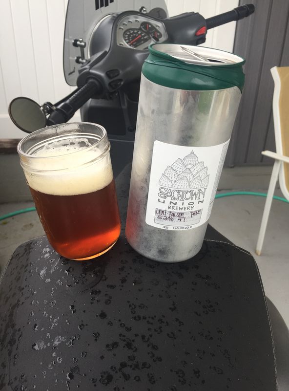 Modern Vespa : 2016 beer exchange.