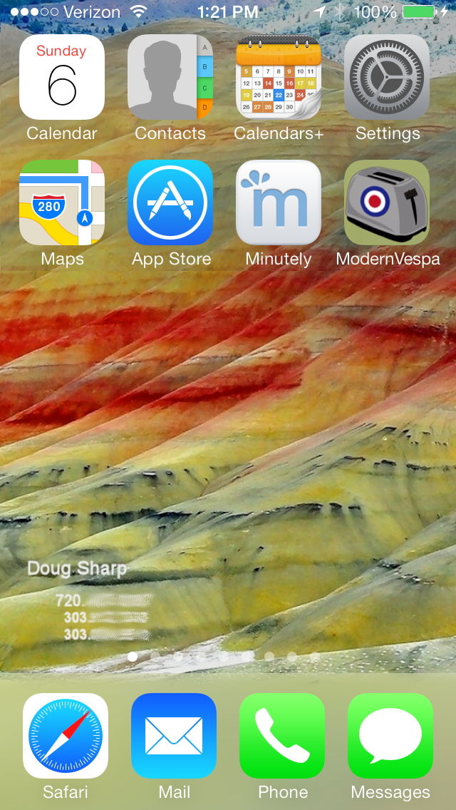 Modern Vespa : [SSR] ModernVespa icon on iPhone or iPad