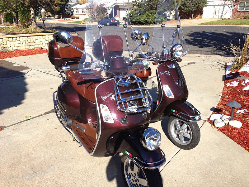 Modern Vespa : Vespa "GTV" all in one place