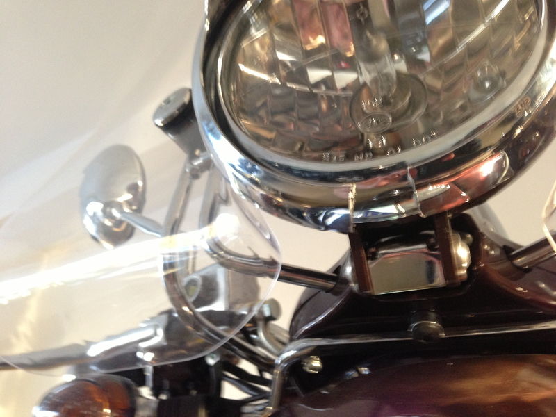 Modern Vespa : Headlight Visor on LXV?