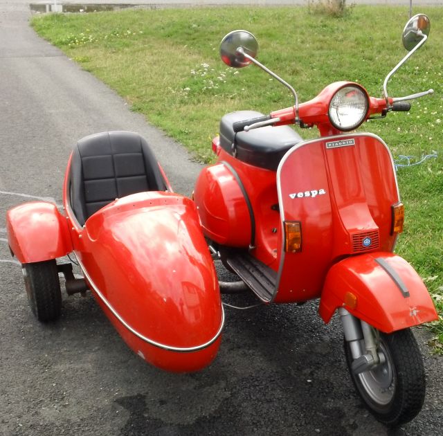 Modern Vespa : Help with Partner sidecar setup - made by California SideCar