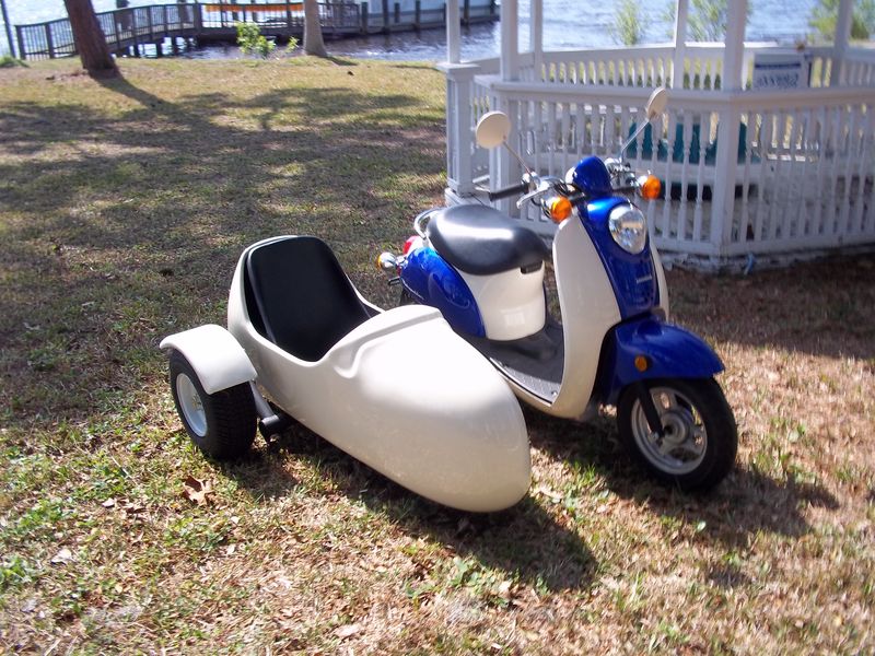 Modern Vespa : Help with Partner sidecar setup - made by California SideCar