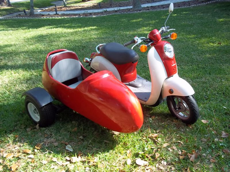 Modern Vespa : Ohvale's sidecar is coming