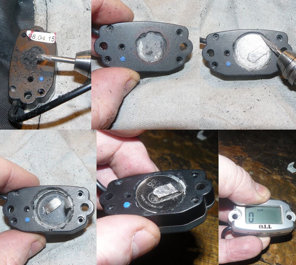 Modern Vespa : Replacing BATTERY in TTO gauges