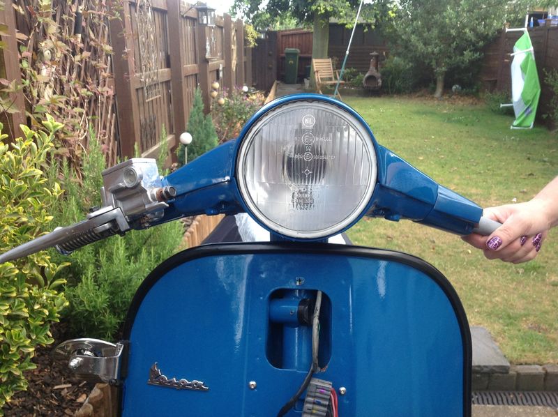 Modern Vespa : Drop handle bar fit ment on t5 classic