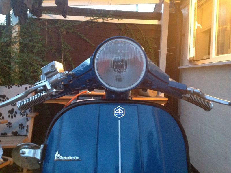 Modern Vespa : Drop handle bar fit ment on t5 classic
