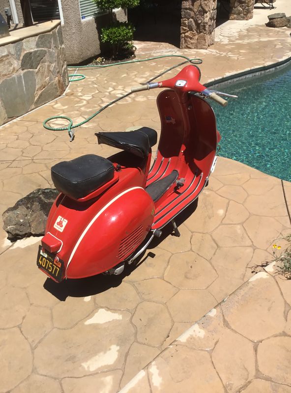 Modern Vespa : 64 Allstate front suspension