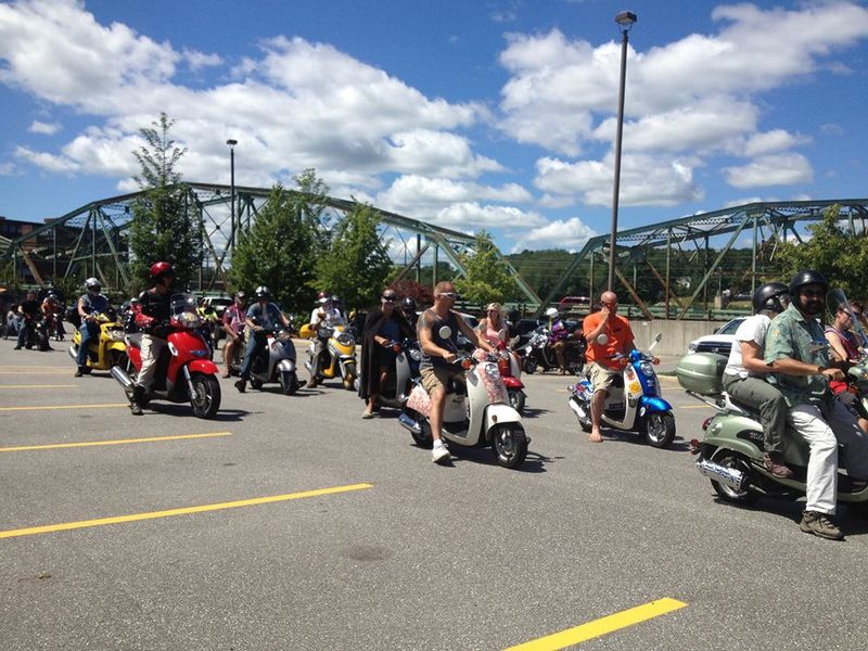 Modern Vespa : Ski's Revenge 2nd Annual Rally