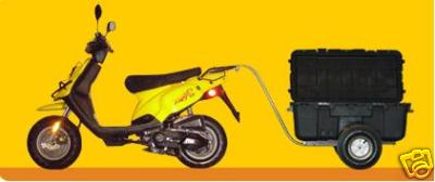 Modern Vespa : trailers/campers/storage trailers