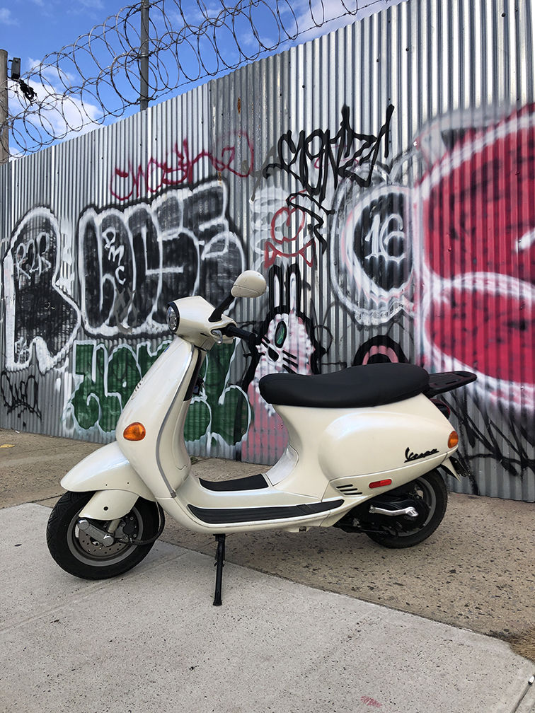 Modern Vespa : ET2 Project Bike