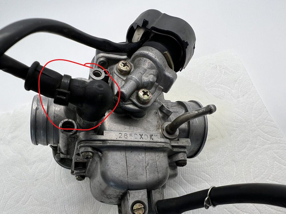 Modern Vespa : Vespa LX 150 2005 - Carburetor