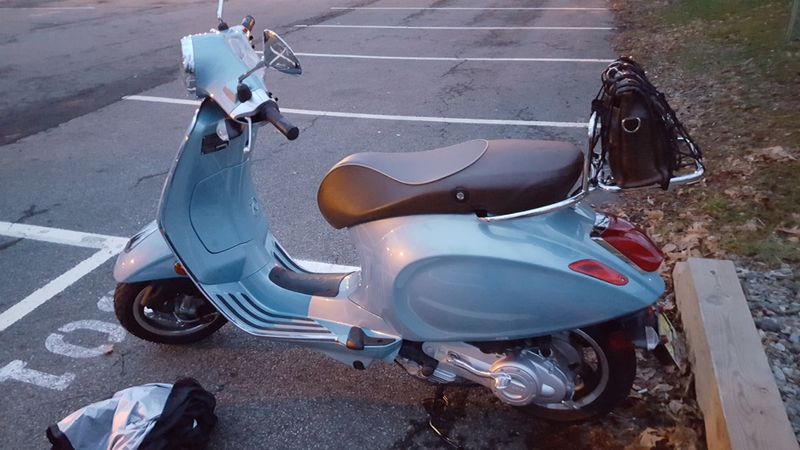 Modern Vespa : New Vespa owner in NJ
