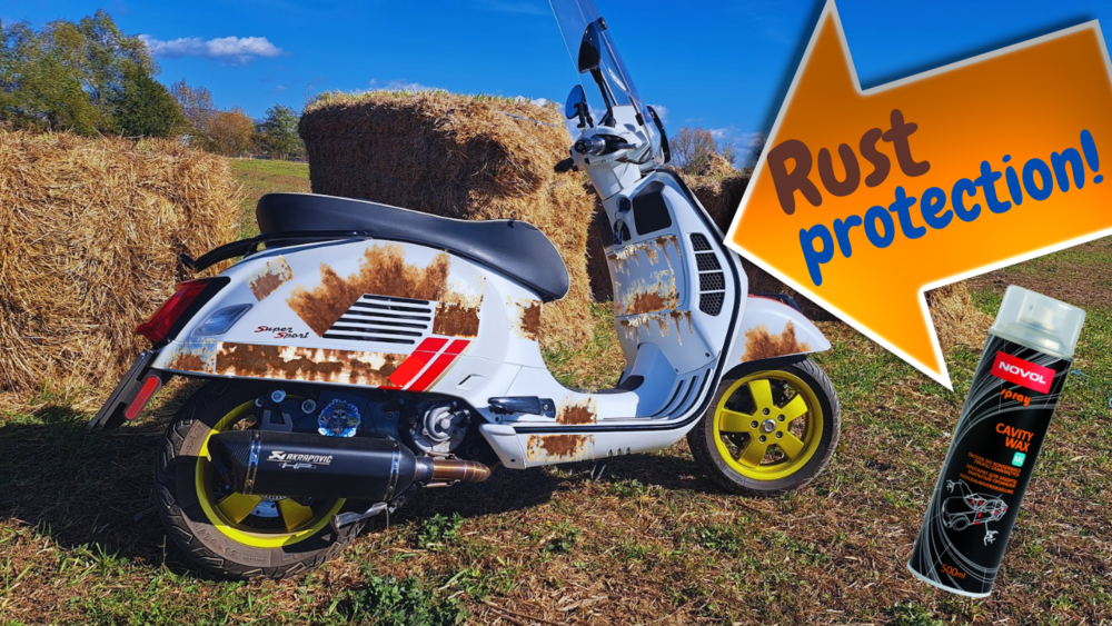 Modern Vespa : Gts rust issues?