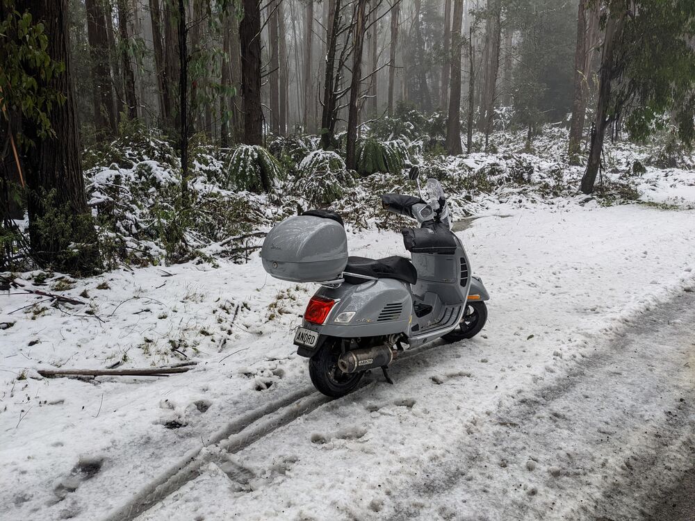 Modern Vespa : Vespa riding year round?
