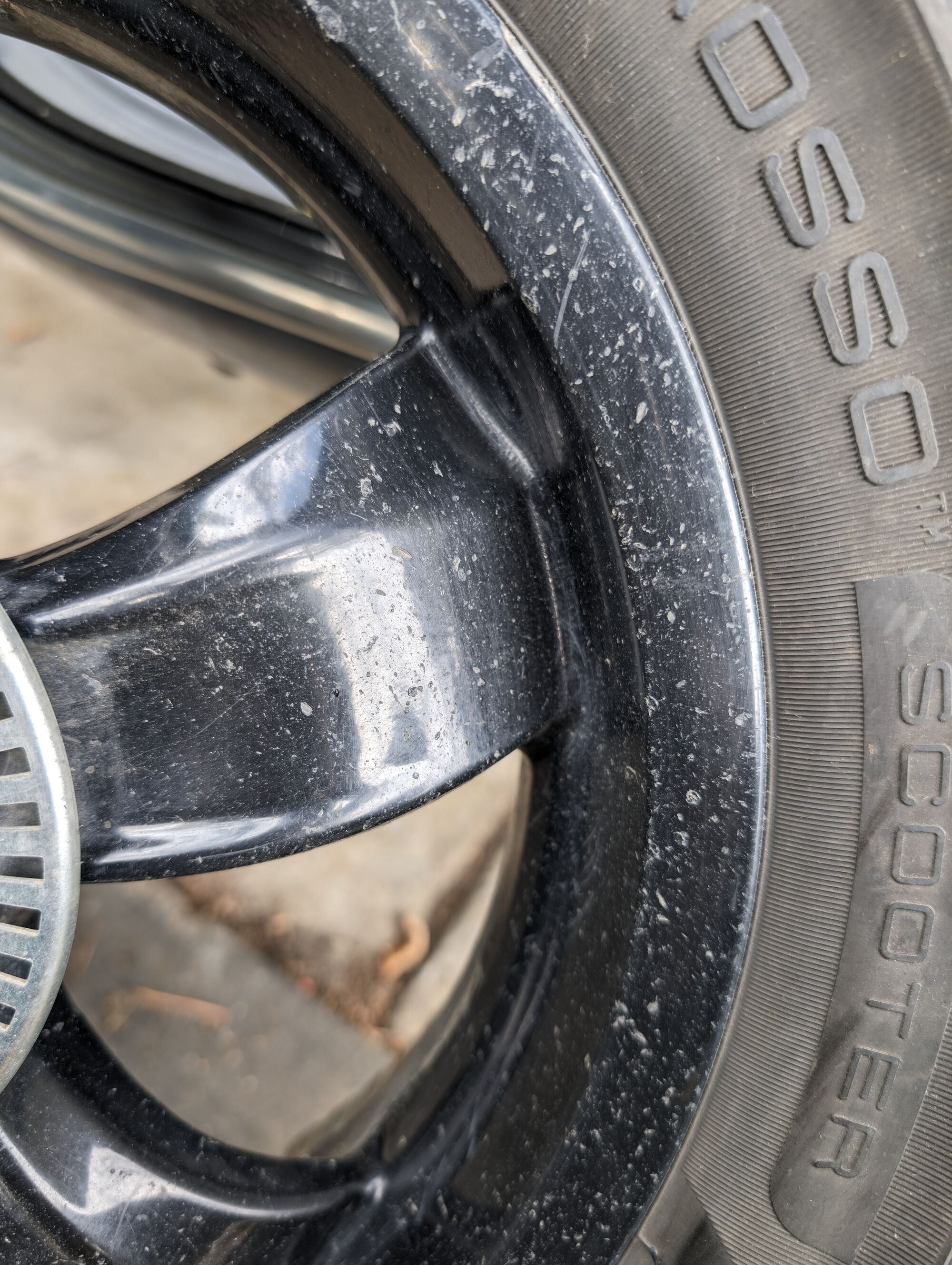 Modern Vespa : Offroad damage