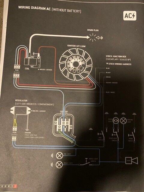 Modern Vespa : Vespa 150GS VS5T, Convert from 6V to 12V Sip Vape AC, Wiring
