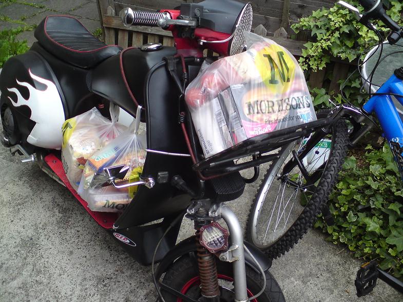 Modern Vespa : Let's see those fully loaded scooters!