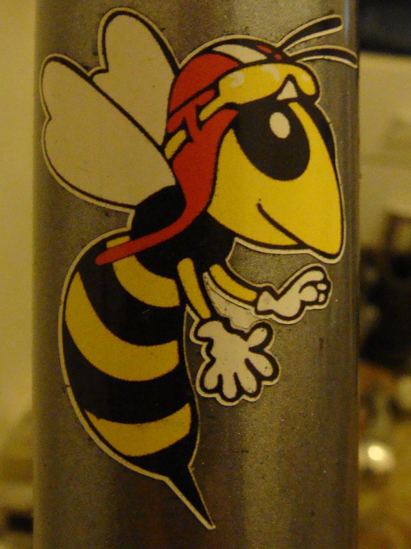 Modern Vespa : Angry Wasp Stickers