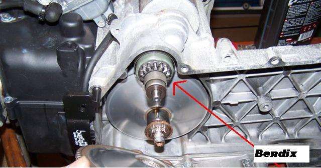 Modern Vespa : Starter (Pinion) not engaging?