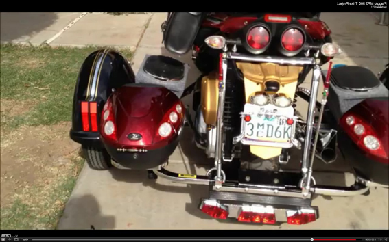 Modern Vespa : The most tricked out MP3500 I've seen