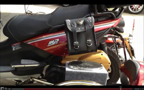 Modern Vespa : The most tricked out MP3500 I've seen