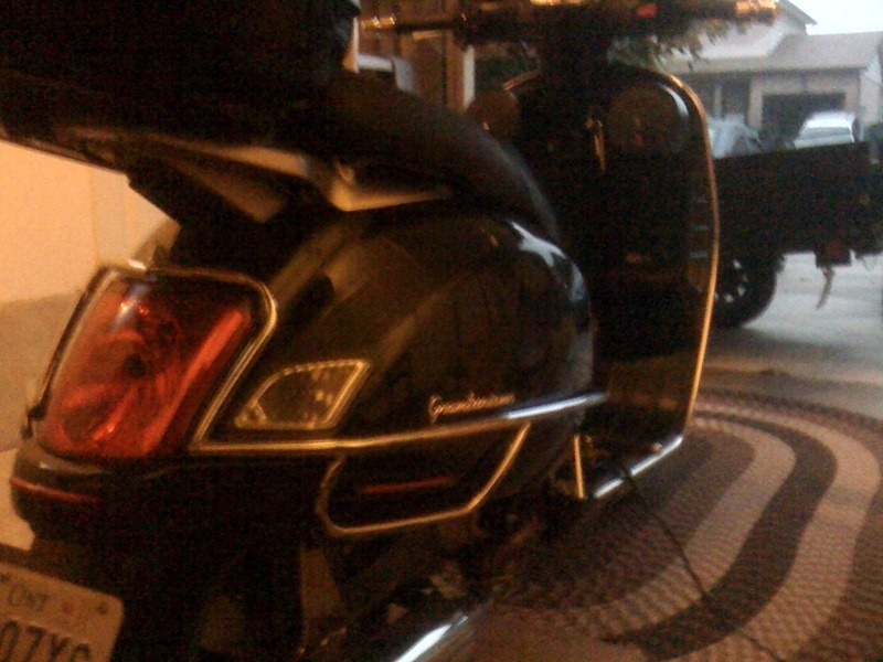 Modern Vespa : extra lighting options
