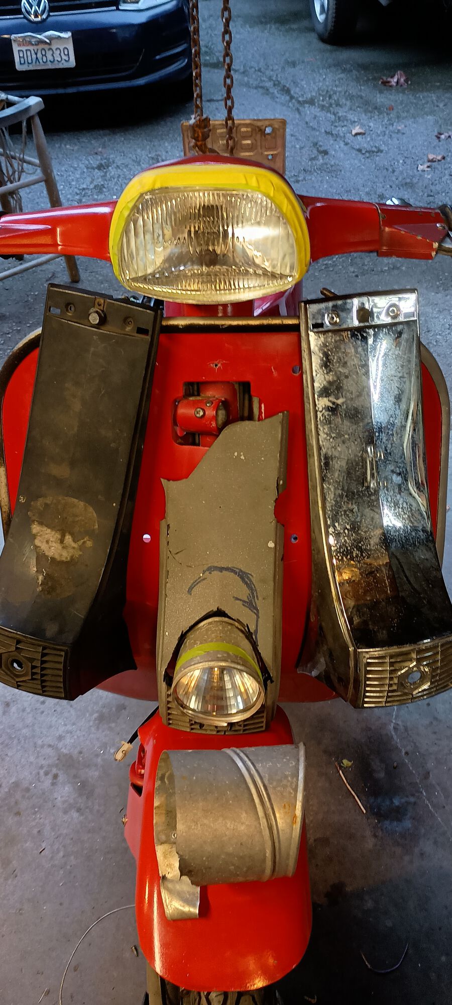 Modern Vespa : Bajaj LML 🇮🇳 hybrid w/ autolube & electric start