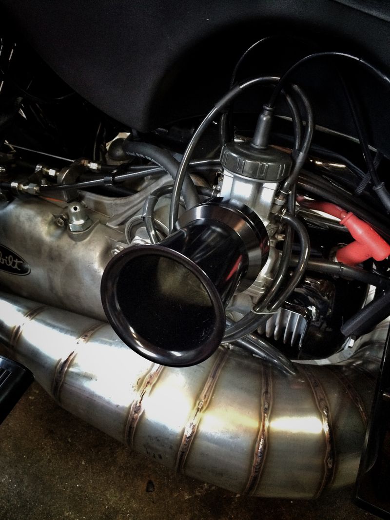 Modern Vespa : Bell-mouth intake