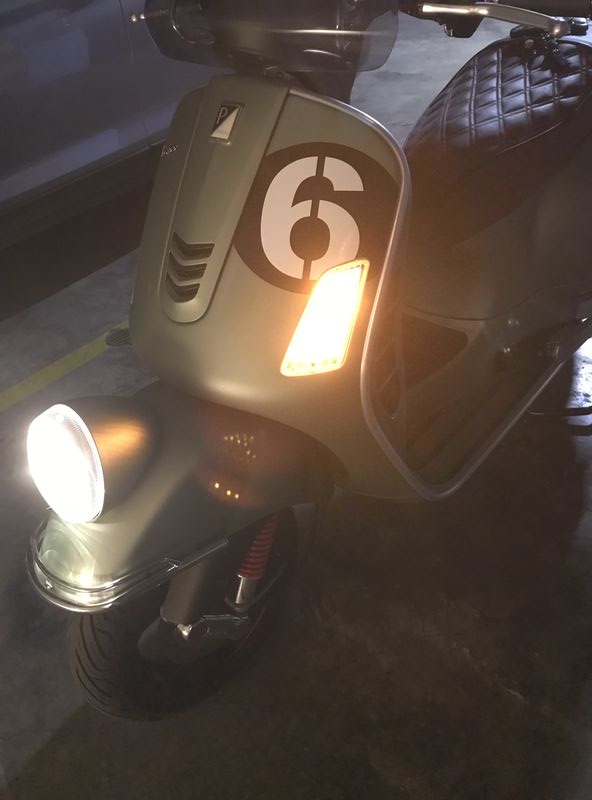 Modern Vespa : Euro Light Kit for Primavera and Sprint