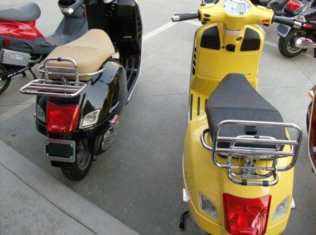Modern Vespa : Keeping Rack Down on GTS250
